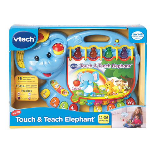 Vtech Touch & Teach Elephant | Toys"R"Us Taiwan Official Website