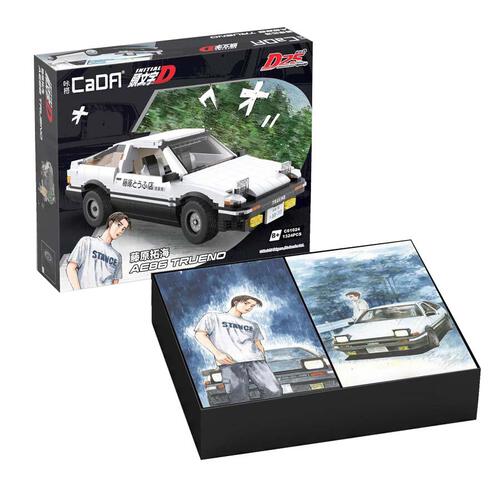 Cada Initial D 1:12 Offical Toyota Ae86 Trueno Takumi Fujiwara Brick ...