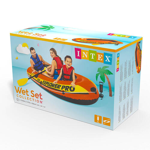 Intex Explorer Pro 300 Boat Set | Toys"R"Us Taiwan Official Website