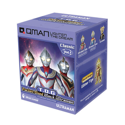 Qman Keeppley Ultraman超人力霸王 口袋積木公仔 經典款- 隨機發貨 | 台灣玩具“反”斗城官方網站 | Toys"R ...